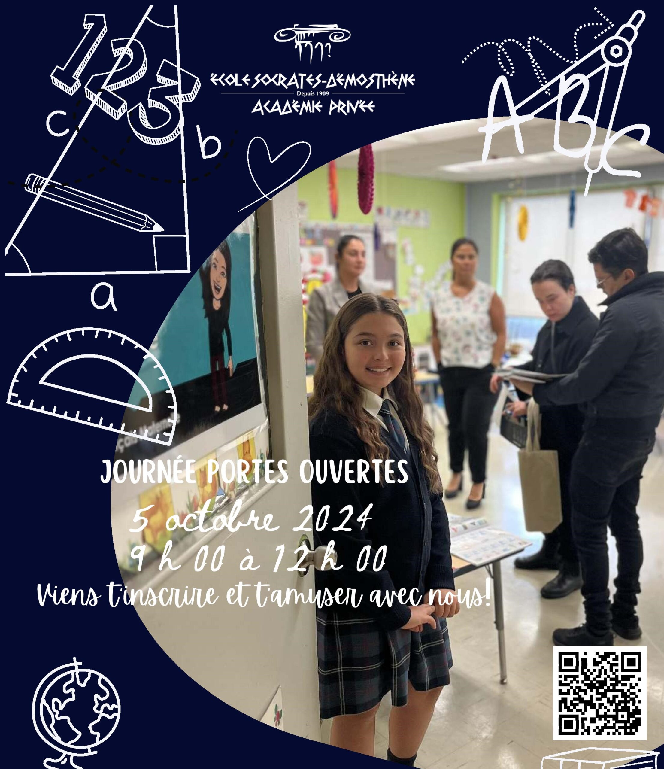 Journée portes ouvertes 2024 à l’École Socrates-Démosthène ! 5 octobre ...